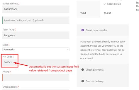 How To Automatically Set Woocommerce Billing Postcode From A Custom Input Field Tyche Softwares