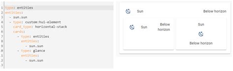 Solved Custom Element Doesnt Exist Hui Horizontal Stack Card
