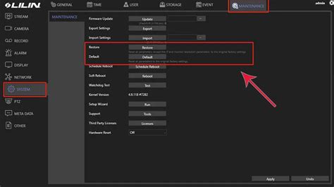 Lilin Default Password For Ip Camera Nvr Dvr And Reset Instructions