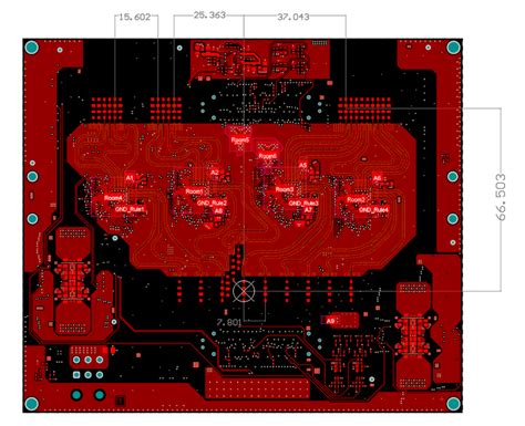The Layout Of The Rf Board The Dimensions Are In Mm Download Scientific Diagram