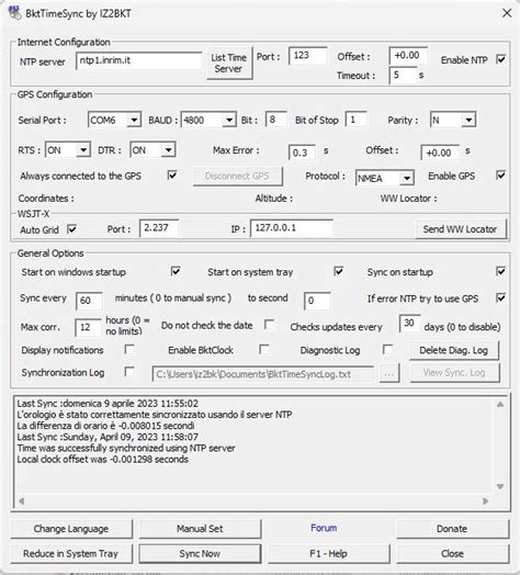 How To Sync Your PC Time For POTA Operation Of WSJT X The Richardson Wireless Klub