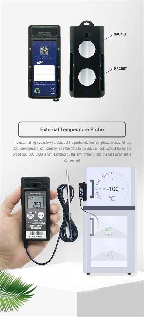 Tempu L Precision Dry Ice Temperature Monitoring