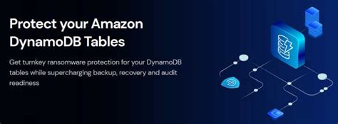 Clumio Protect For Amazon Dynamodb Expanding Turnkey Ransomware Protection Storagenewsletter