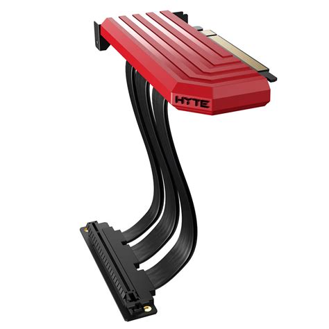 Buy Hyte Luxury Pcie 40 Riser Cable Red Acc Hyte Pcie40 R Pc Case