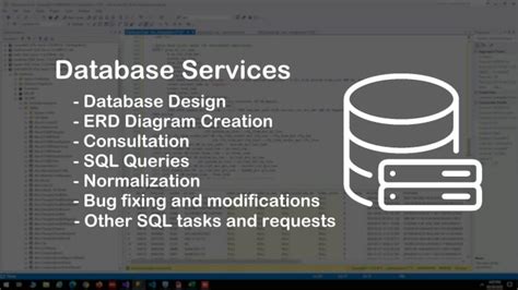 Do Sql Database Services Or Projects And Er Diagrams By Jeilorilla Fiverr