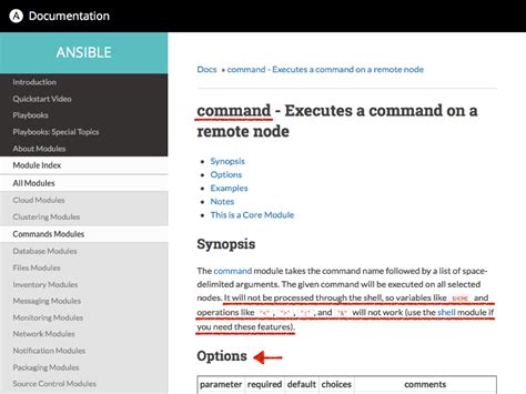 怎麼看 Ansible Modules 文件？ · 現代 It 人一定要知道的 Ansible 自動化組態技巧