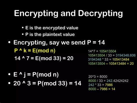 Rsa Encryption Ppt