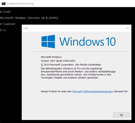 Windows 10 Version Und Build Unblog Tutorials