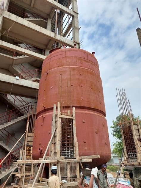 Mild Steel 100000 L Cladding Reactor For Chemical Industry At Rs