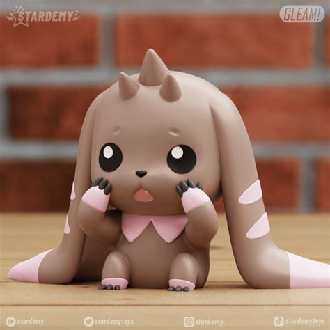 🐉 Lopmon 3 Models No Supports Chibi Digimon・ 3d File For 3d Printing・cults