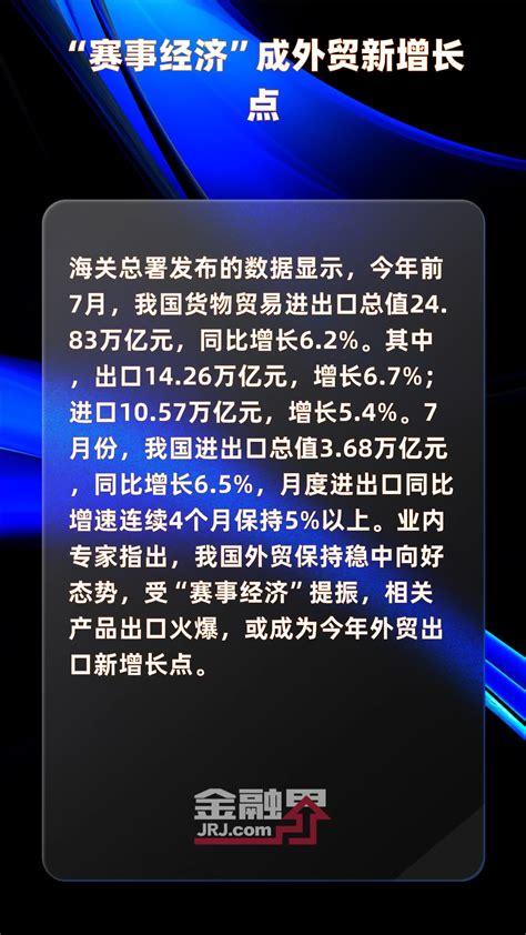 “赛事经济”成外贸新增长点 快报 凤凰网视频 凤凰网