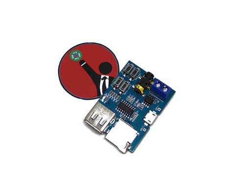 Módulo Reproductor Mp Con Lector Micro Sd y Usb MakersChile