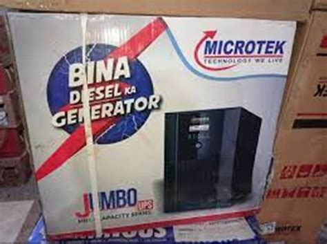 Microtek Jumbo Home Ups Model Jm Sw 8000 72v Working Power 7kva 5600w 1550 Va At ₹ 36500