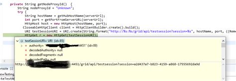 Gridapi Not Working In Selenium Alpha 6 · Issue 8805 · Seleniumhqselenium · Github