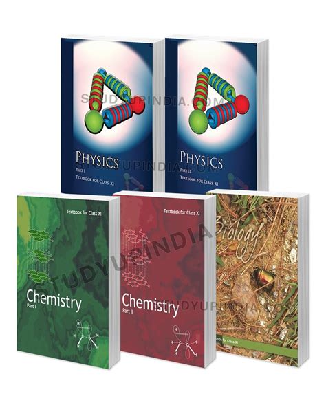 Ncert Textbooks For Class Xi Physics I And Ii Chemistry I And Ii And