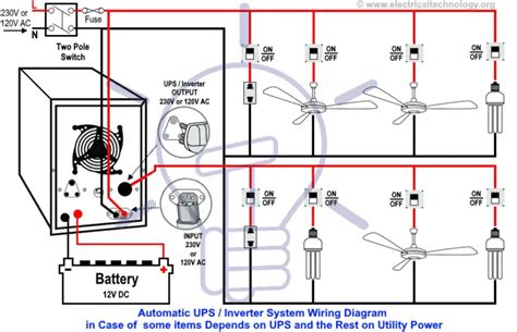 Automatic Ups System Wiring Diagram Zen Fab