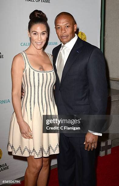 Iconic Producer And Rapper Dr Dre And Wife Nicole Young Attend The