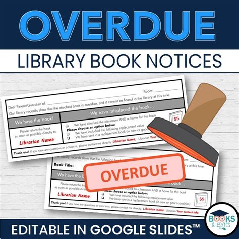 4 Ideas For Collecting Overdue Library Books — Books And Bytes Canada