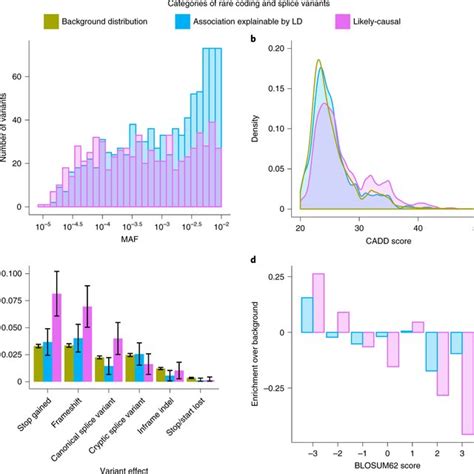 Likely Causal Coding Variants Are Rare And Enriched For Download Scientific Diagram