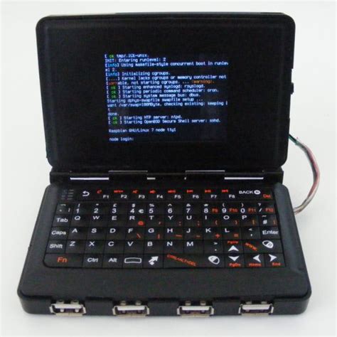 Handheld Linux Terminal Gets An A Raspberry Pi Projects Pi Projects Raspberry Pi