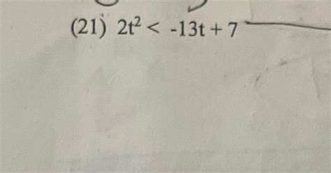 Solved Solve Each Polynomial Inequality And Graph The
