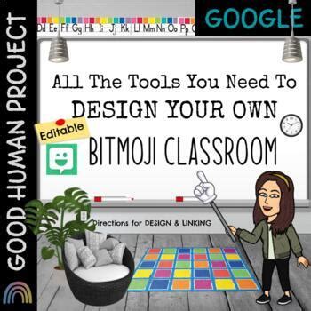 Design Your Own Bitmoji Classroom Editable Google Slides TPT