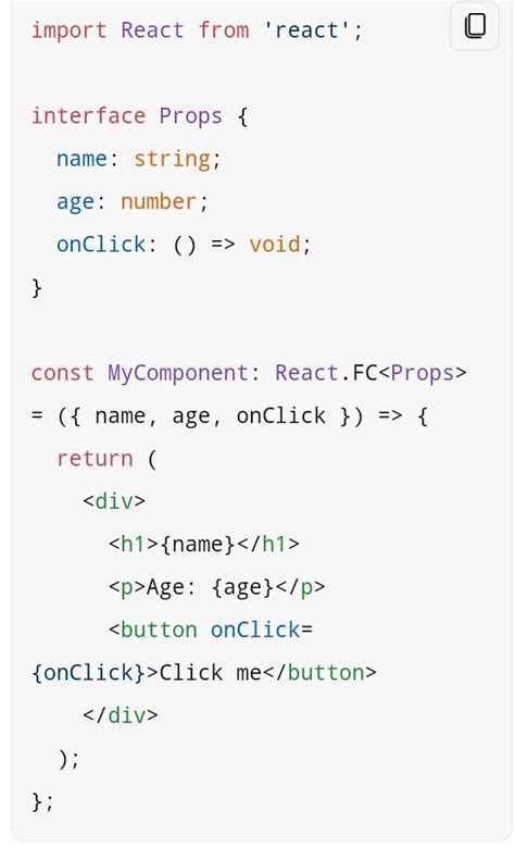 Segun Adeniyi On Linkedin How To Define Types In React Functional