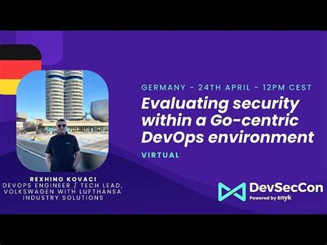 Free Video Evaluating Security Within A Go Centric Devops Environment