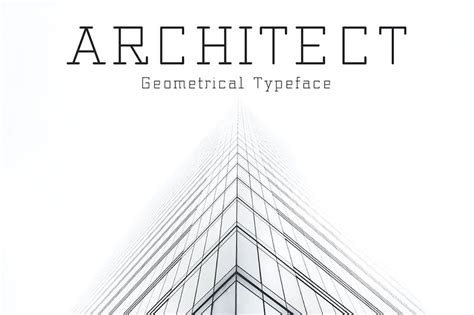 30 Architecture Fonts For Blueprints Drafting And More