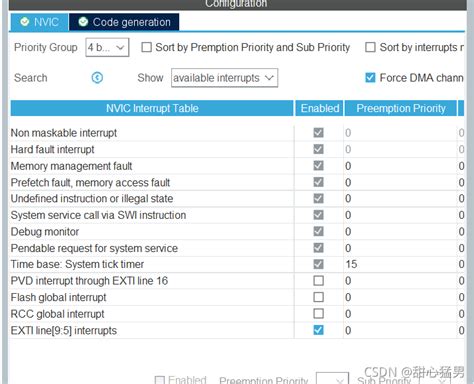 使用stm32cubemx实现按键控制led（中断方式）stm32cubemx实验4个按键采用中断方式编程。每当按键按下与其对应一个led亮 Csdn博客