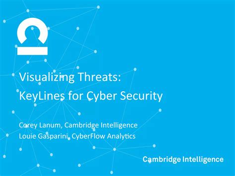 Visualizing Threats Network Visualization For Cyber Security Ppt