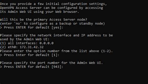 Setting Up Openvpn Access Server In Amazon Vpc Aws Geeksforgeeks