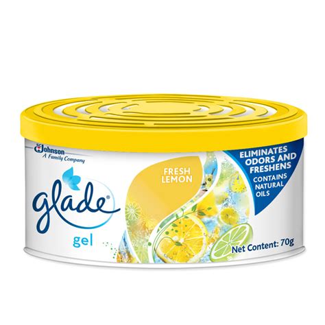 Buy Glade Gel Car Air Freshener Lemon Gm Online From Shopclues