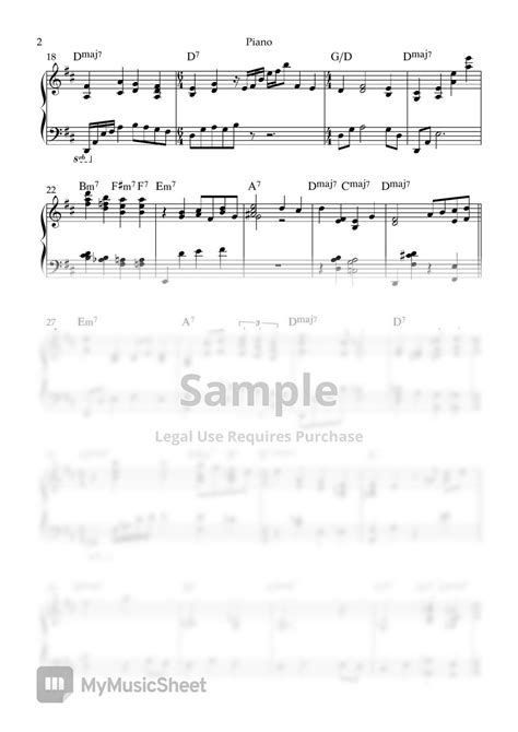 Hoagy Carmichael The Nearness Of You Roha Ver Sheets By Roha
