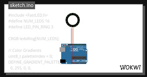 Led Gradient Animation Wokwi Esp32 Stm32 Arduino Simulator