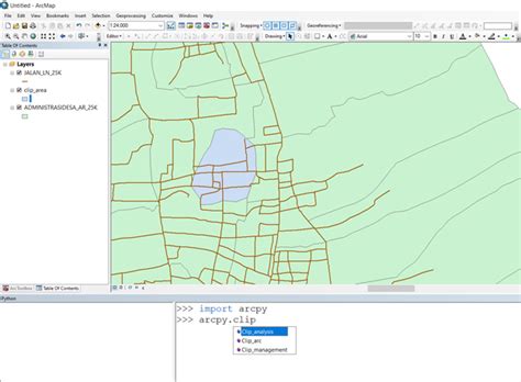 2 Python Dan Arcgis Clipping Kali Ini Akan Belajar Bagaimana By Ardisetyo Medium
