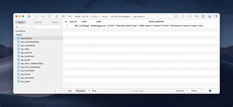 ACF Custom Database Tables 1 1 Released Repeater Field Support Column