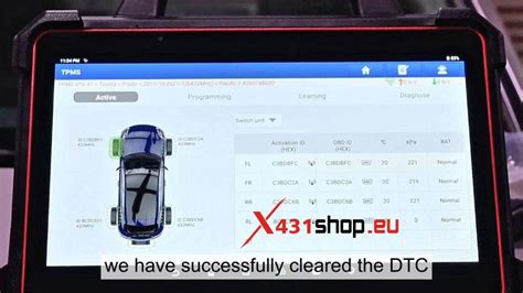 How To Program Sensors With Launch I Tpms Handheld Tool