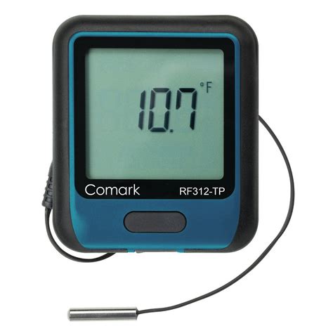 Comark Blue ABS Plastic Temperature Data Logger With Thermistor Probe L X W X H