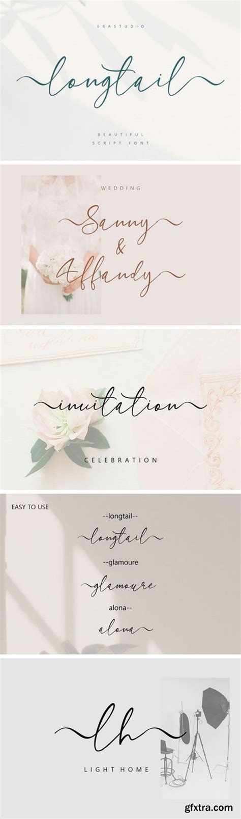 Longtail Calligraphy Font Free Wedding Fonts Wedding Fonts Calligraphy Calligraphy Fonts