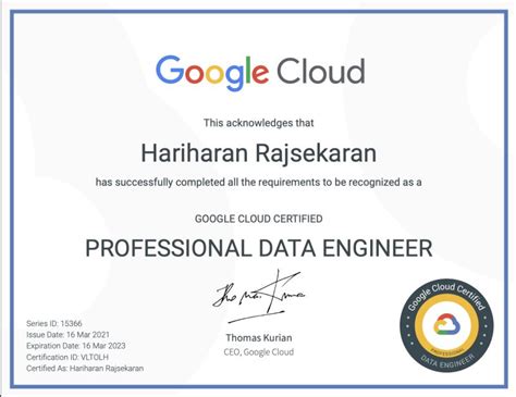 Hariharan Rajsekaran On Linkedin Gcpcloud Dataengineering