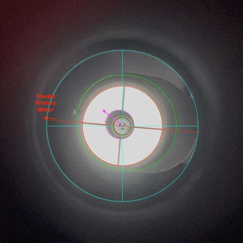 Hows My Collimation Preparing For Focuser Swap Reflectors Cloudy Nights