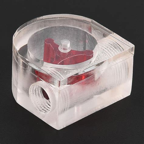G14 Thread 2 Way Pc Water Cooling Flow Meter Indicator Fruugo Uk