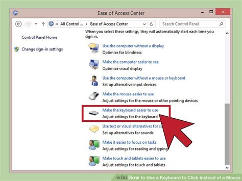How To Use A Keyboard To Click Instead Of A Mouse With Pictures