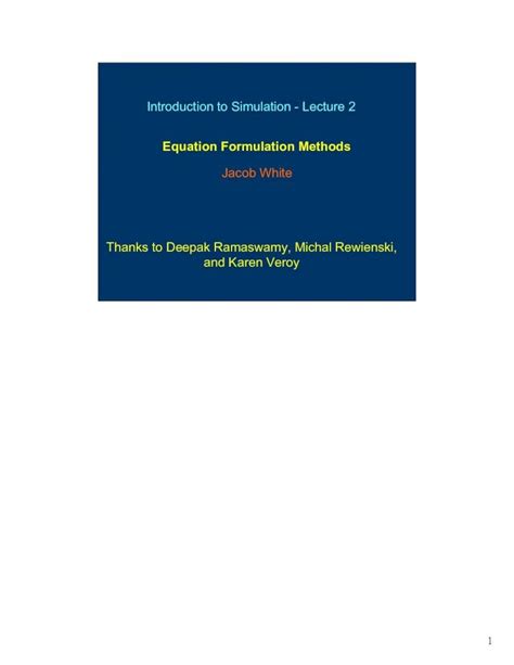 Pdf Equation Formulation Methods Mit Opencoursewarestruts Example Identifying Unknowns
