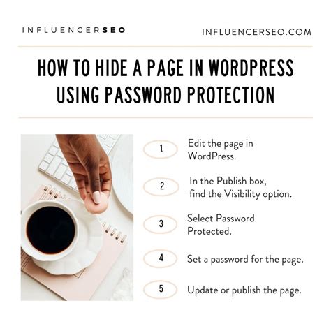 How To Hide A Page In WordPress Influencer SEO