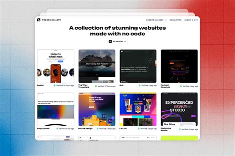 landing gallery landing page gallery made with svelte