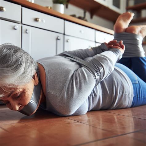 Old Woman Tied Up In A Home Invasion 10 By Josephgonzalez1996 On Deviantart