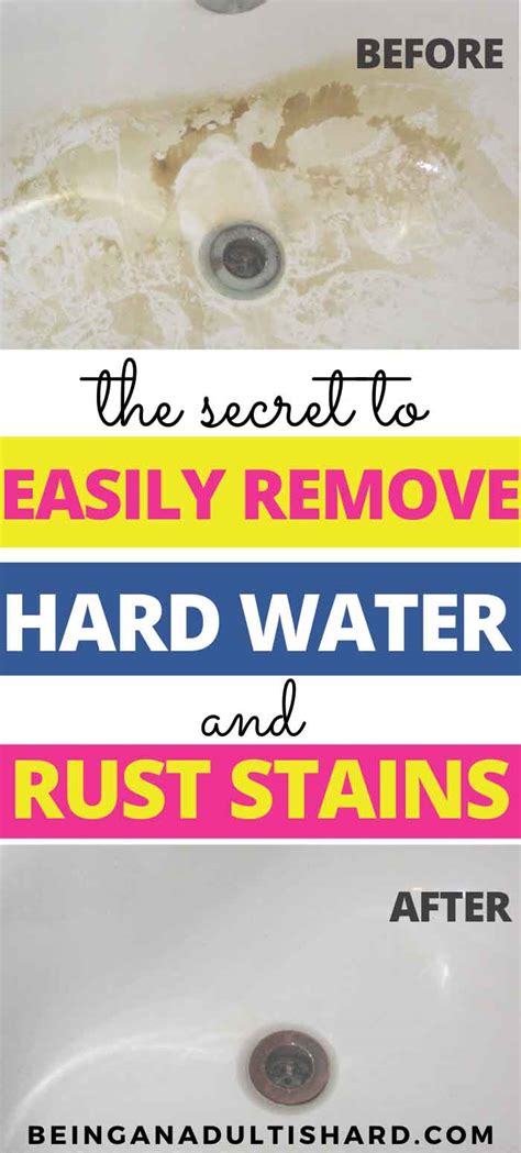 How To Remove Rust Stains From Bathtub Toilet And Sink