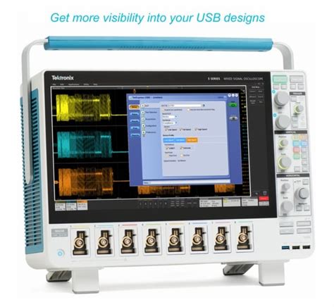 USB Electrical Compliance Testing Software For Series MSO Tektronix